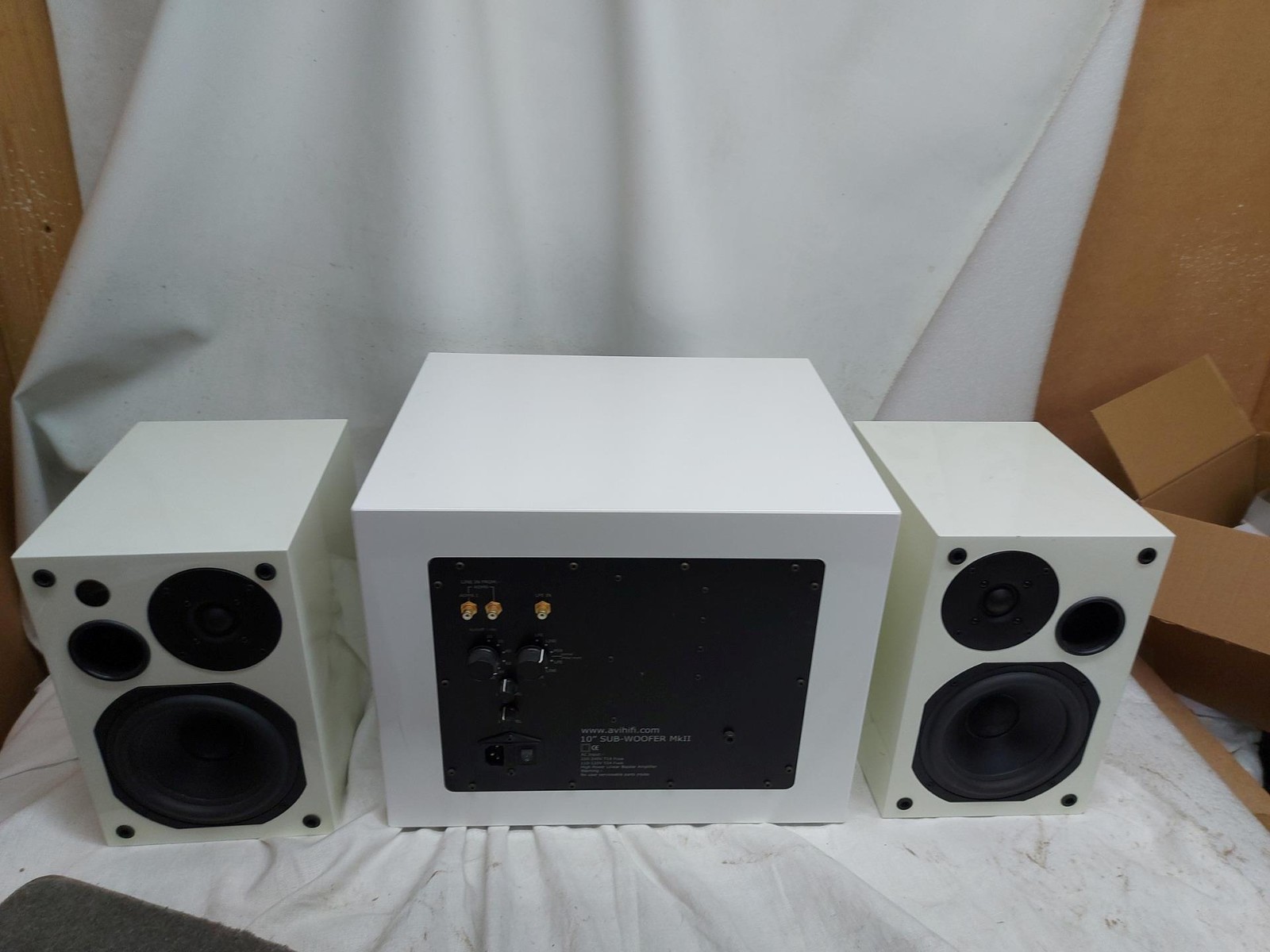 AVI ADM 9.1 active speakers with adm9.1 subwoofer | eBay UK