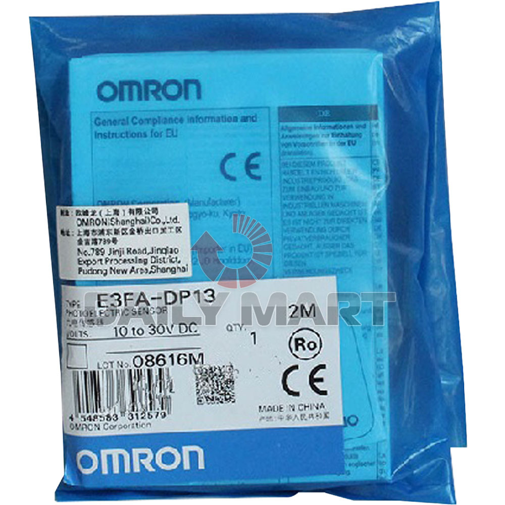 Brand New in Box Omron E3FA-DP13 10-30VDC Photoelectric Sensor | eBay