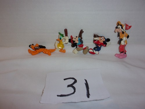 DISNEY MICKEY MOUSE-PLUTO-GOOFY-DONALD DUCK SPORTS FRIDGE MAGETS (SET ...