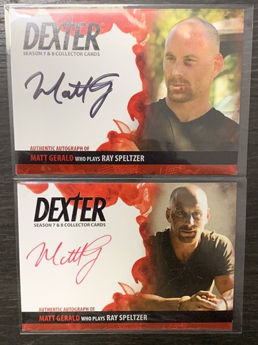 Dexter Season 7 & 8 Autograph Trading Card AMG Matt Gerald as Ray ...