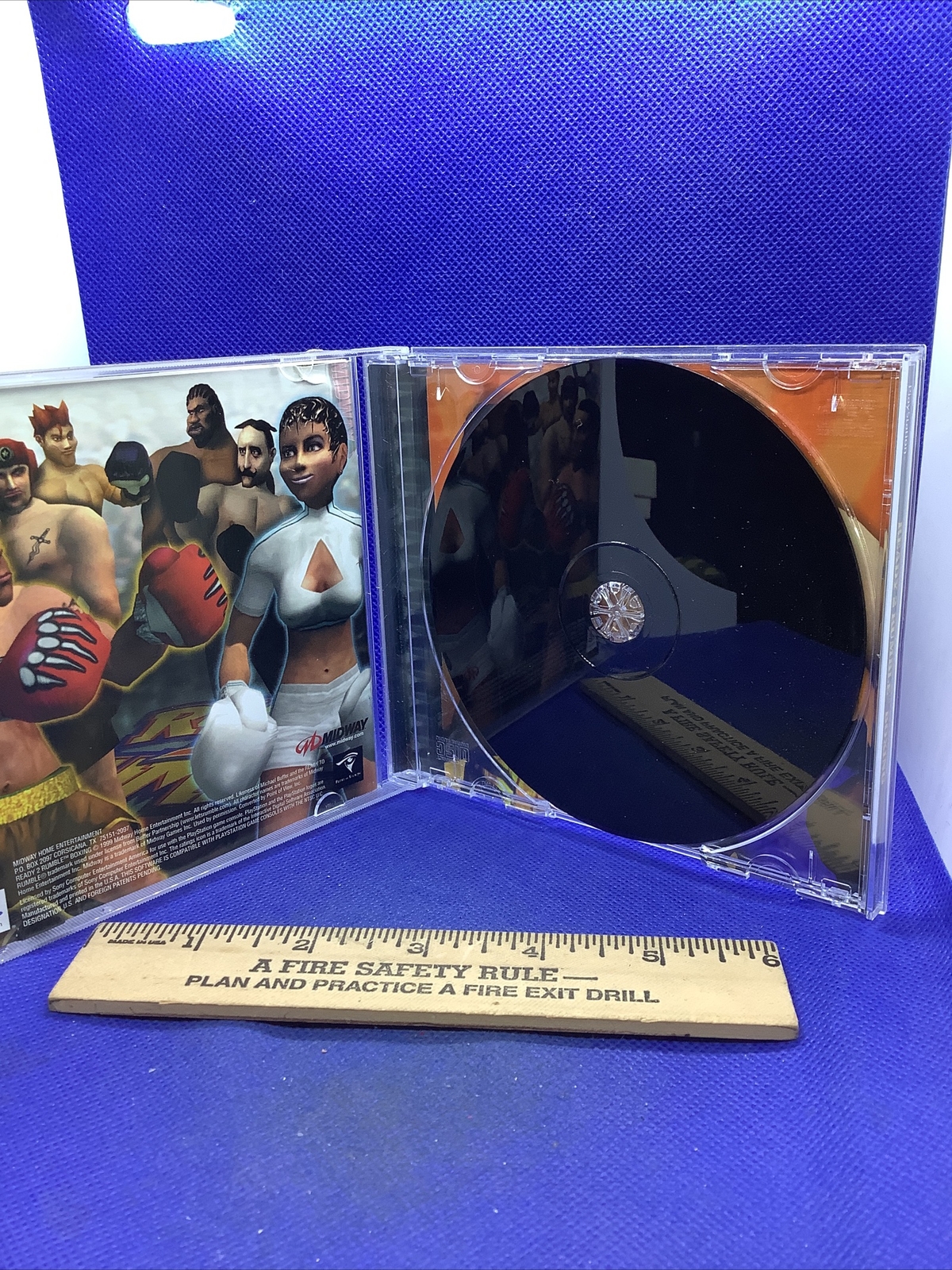 Ready 2 Rumble Boxing PS1 PlayStation 1 Complete CIB tested 31719268191 ...