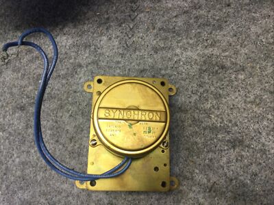 Synchron Clock Motor and Movement | eBay