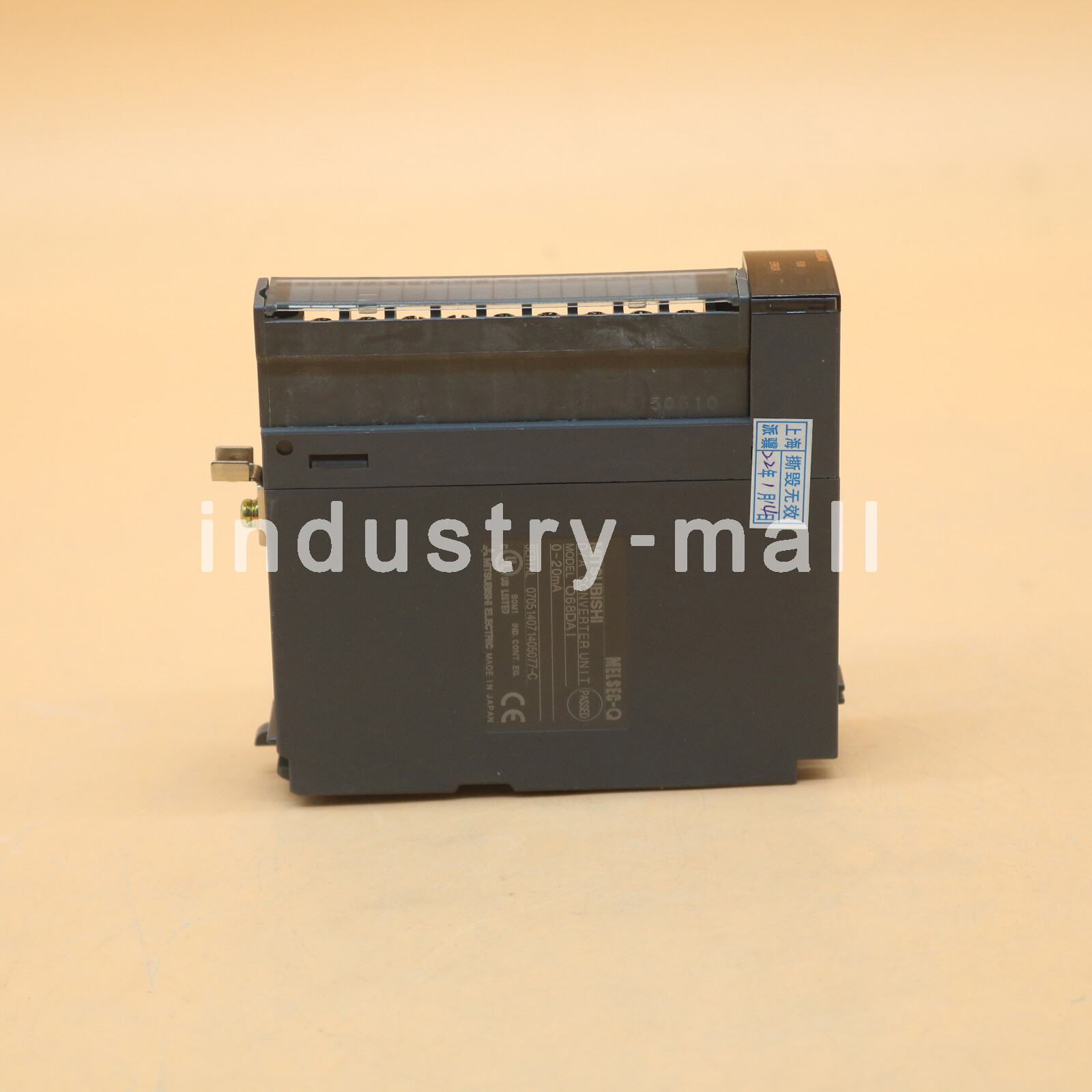 Mitsubishi Used 1PS Q series PLC module Q68DAI Q68DAI Tested It In Good ...