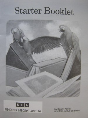 SRA Reading Lab 1A Laboratory Starter Booklet 1990 1982 1973 | eBay