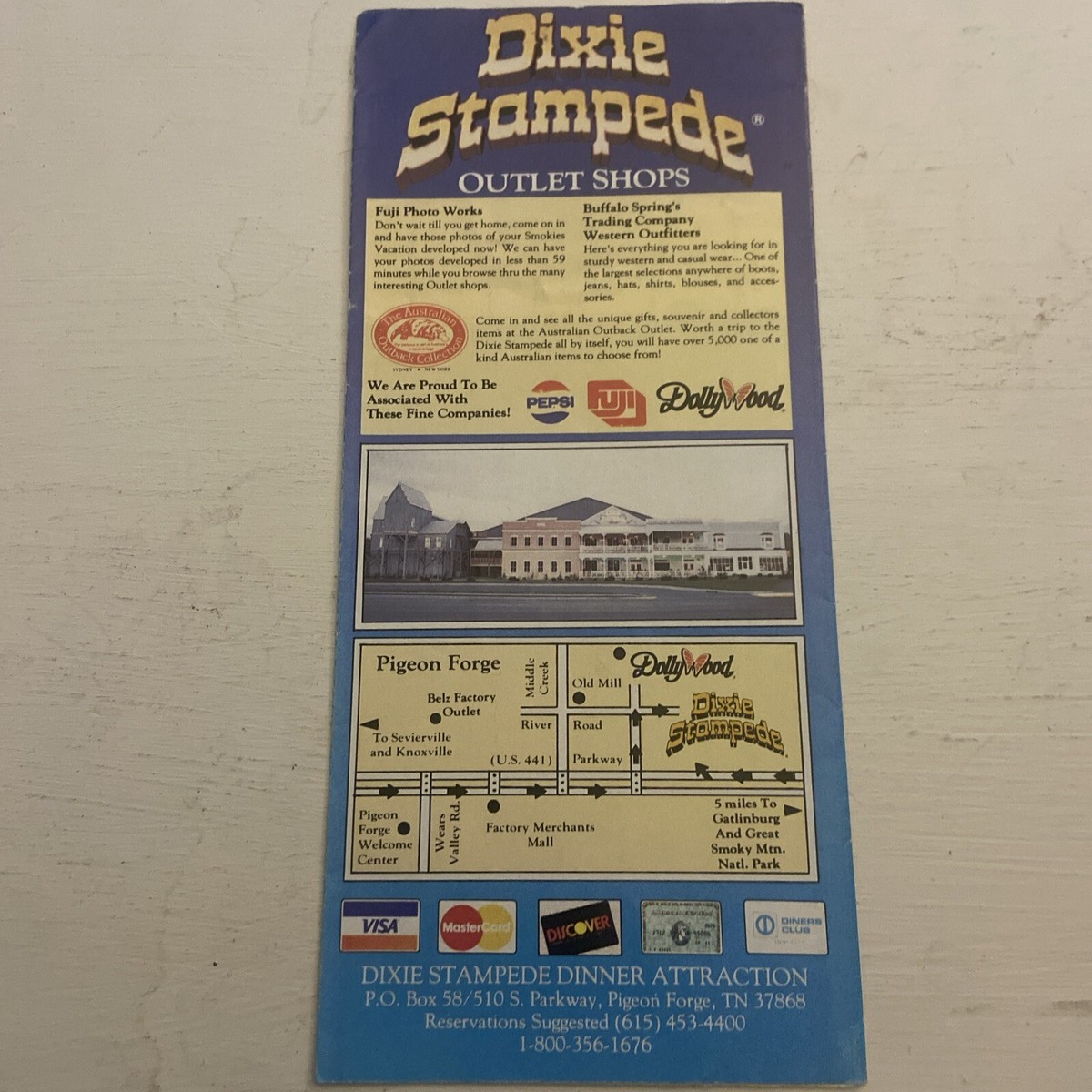 Map Of Seating At Dixie Stampede