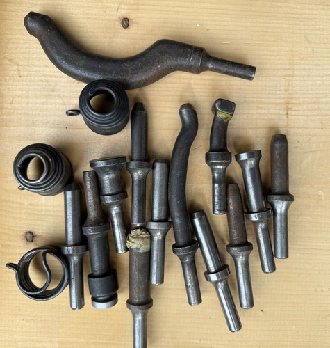 US made Rivet Set .401 Shank 13pc Lot With Extras springs Aircraft ...