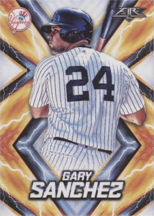 2017 Topps Fire - Gary Sanchez #46 for sale online | eBay
