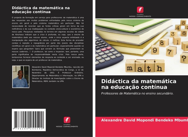 Didáctica Da Matemática Na Educação Contínua von Alexandre David ...