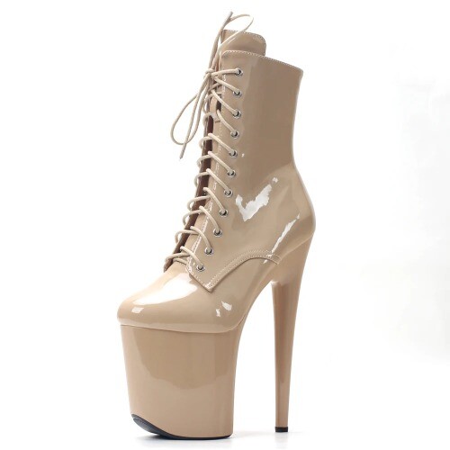 Women 20cm Sexy Stripper Pole Dance Boots Gothic Ankle Boots Ebay