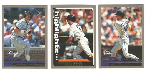 2000 Topps LIMITED (Tiffany) - COLORADO ROCKIES Team Set | eBay