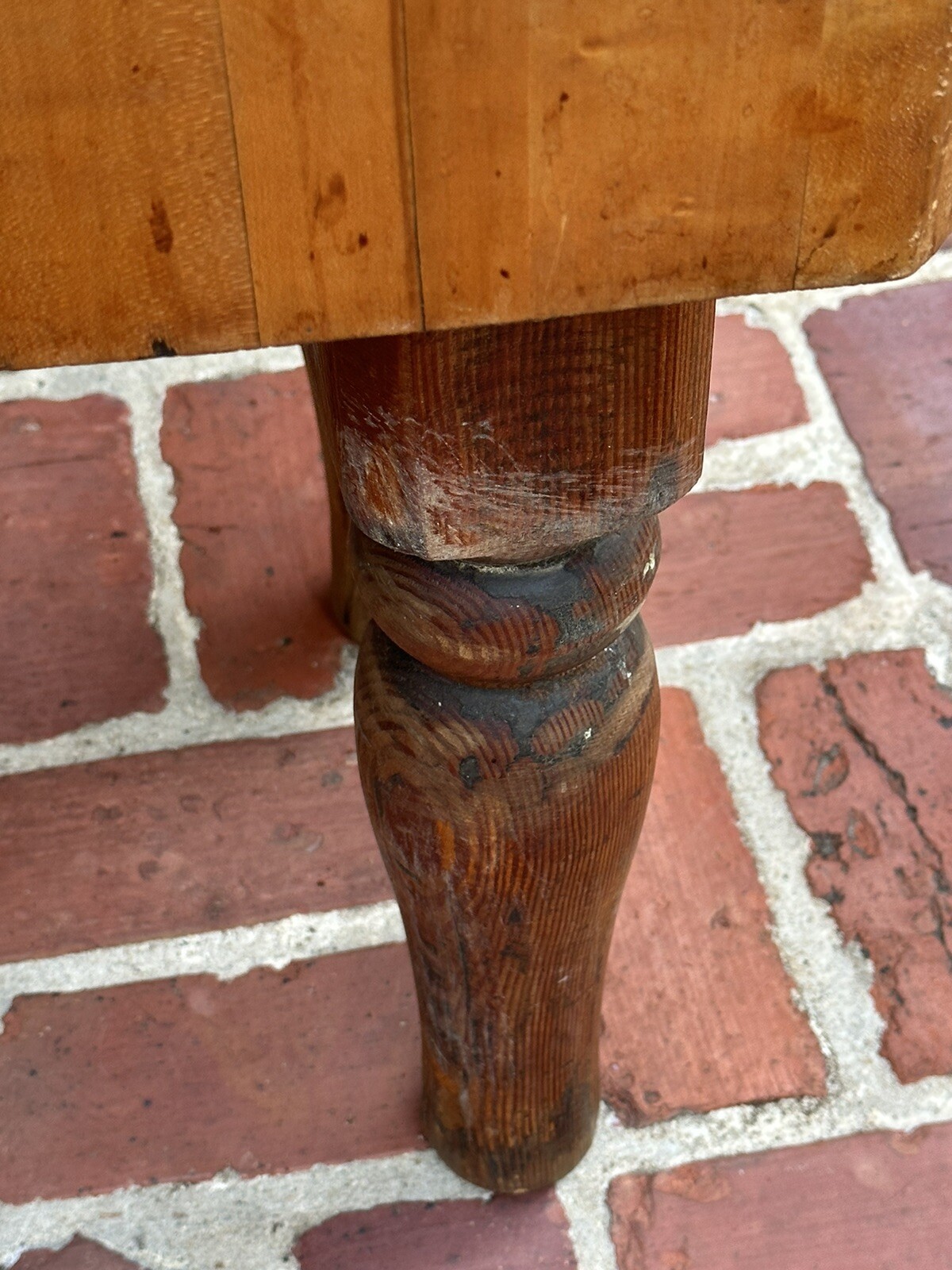 Vintage, Authentic Butcher Block Antique Butcher Block | eBay