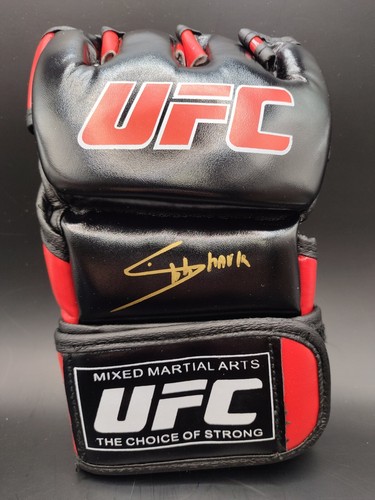 Tabitha Ricci Baby Shark SIGNED UFC Fighter Glove Beckett BAS COA ...