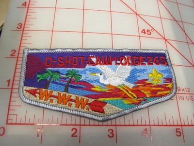 OA Lodge 265 O-SHOT-CAW collectible S ? flap patch (r43) | eBay