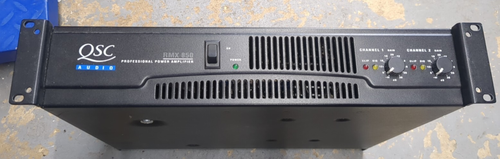 QSC RMX 850 Power Amplifier Rack Mount 200 watts per channel at 8 ohms ...