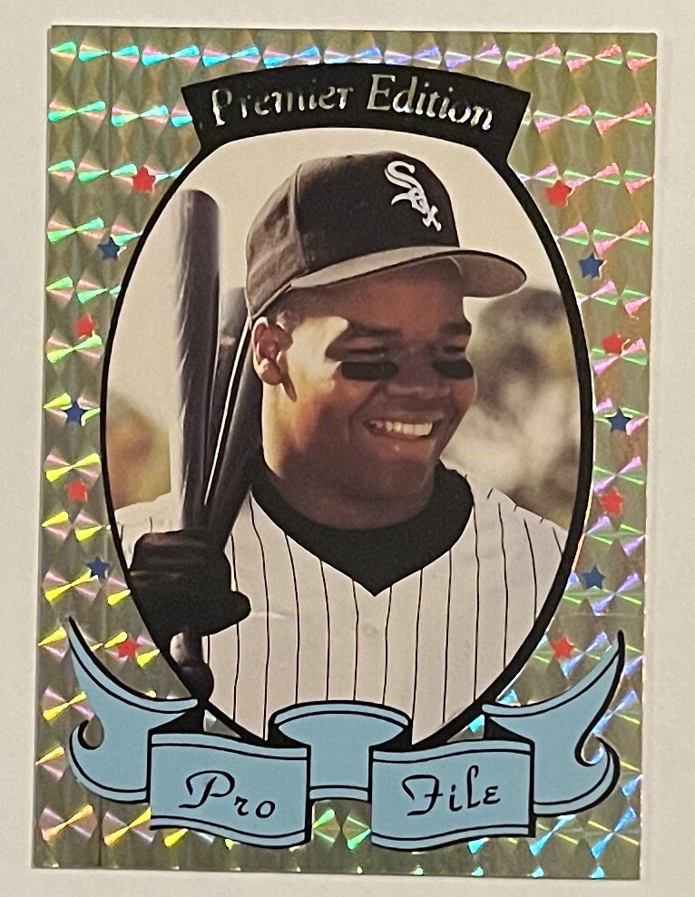 1992 FRANK THOMAS PREMIER EDITION PRO FILE NATIONAL CONVENTION PROMO ...