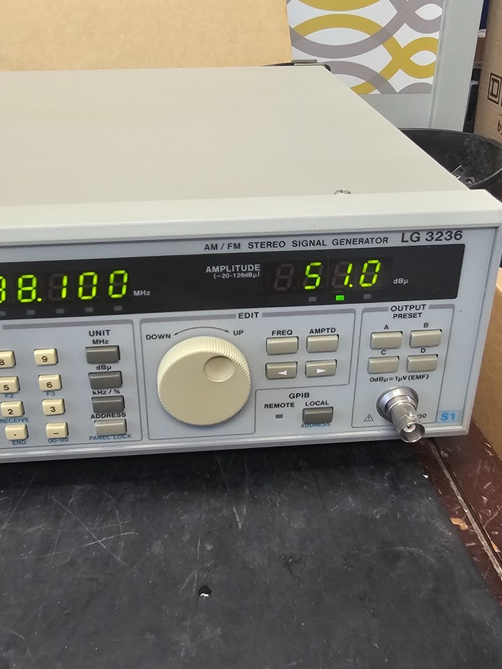 LEADER LG3236 AM/FM STEREO SIGNAL GENERATOR | eBay