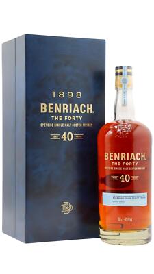 Benriach - The Forty Single Malt Scotch 40 year old Whisky 70cl | eBay