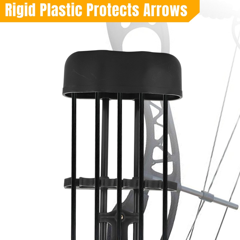 5 Arrow Bow Quiver Compound Bow Quivers Archery Arrows Holder with ...
