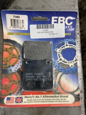 EBC High Performance Brake Pads FA63 | eBay