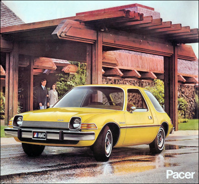 1976 AMC Pacer, Yellow, Refrigerator Magnet, 42 MIL | eBay