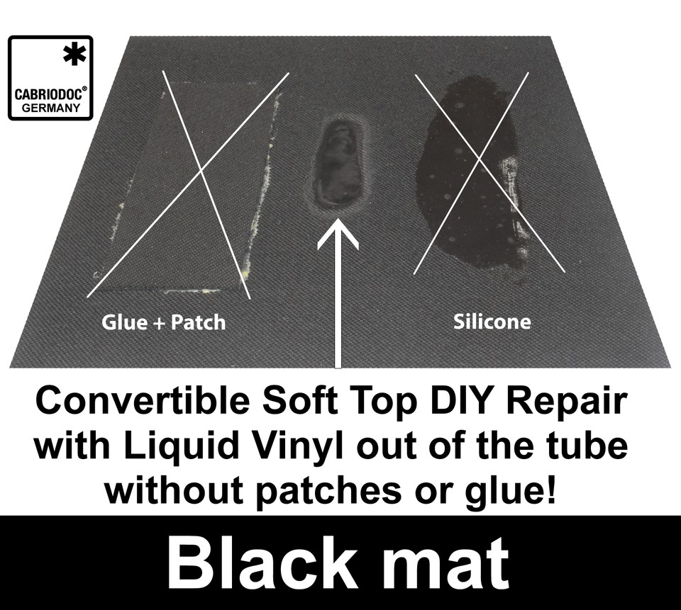 CABRIODOC Convertible Soft Top Repair Kit black all Brands | eBay