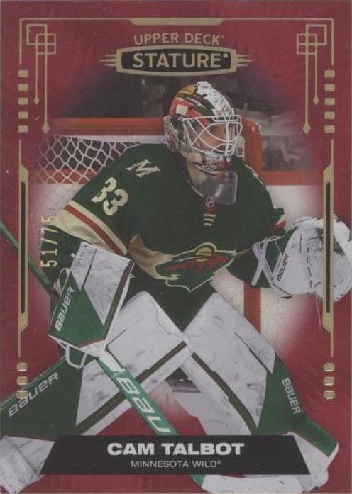 2021-22 Upper Deck Stature - Cam Talbot #25 Red /75 for sale online | eBay