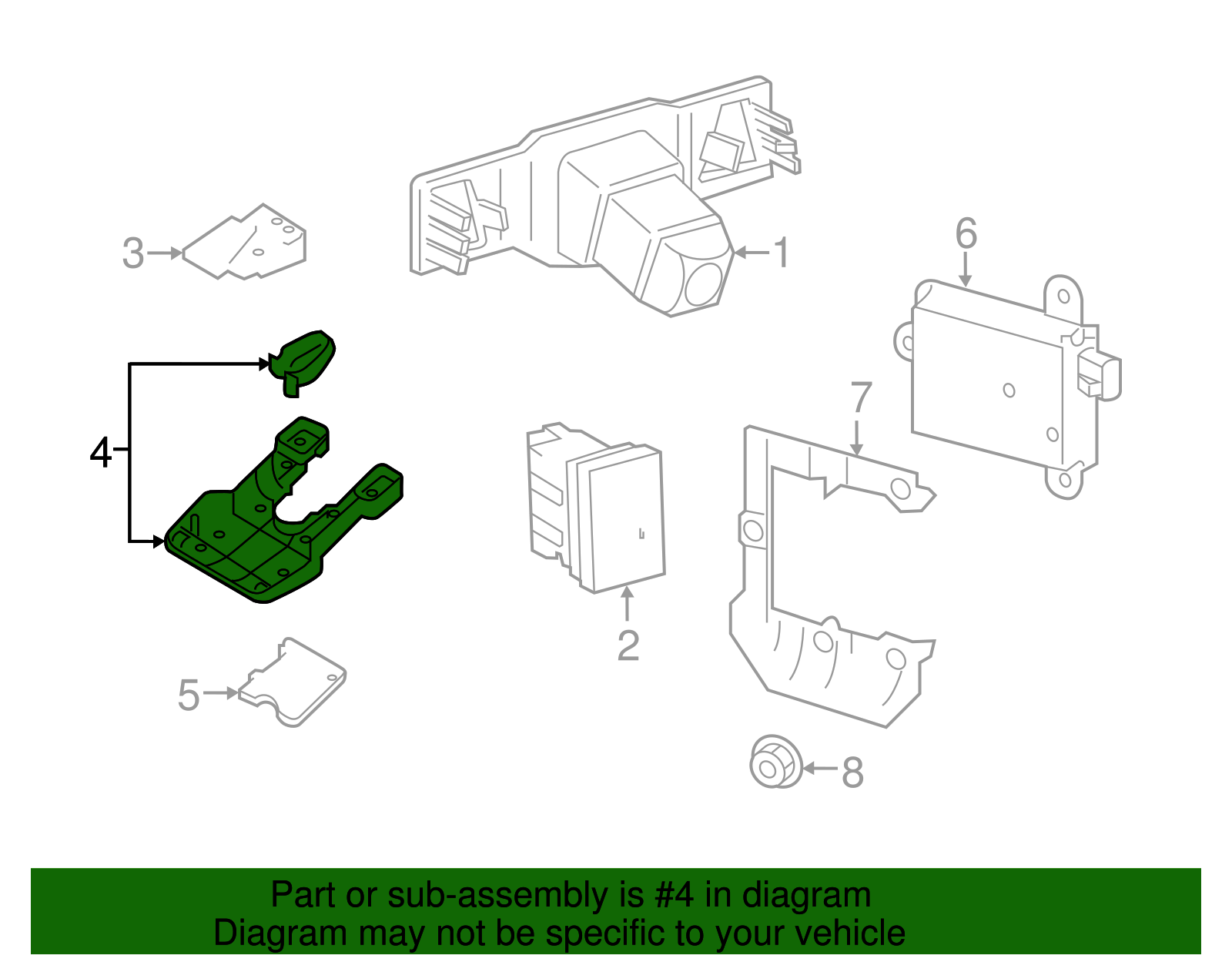 Genuine+Toyota+Cover+86466-06010 for sale online | eBay