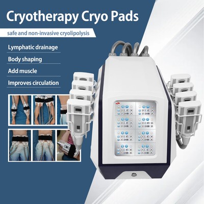 8 Cryo Pads Fat Cellulite Removal Fat Freezing Body Slimming ...