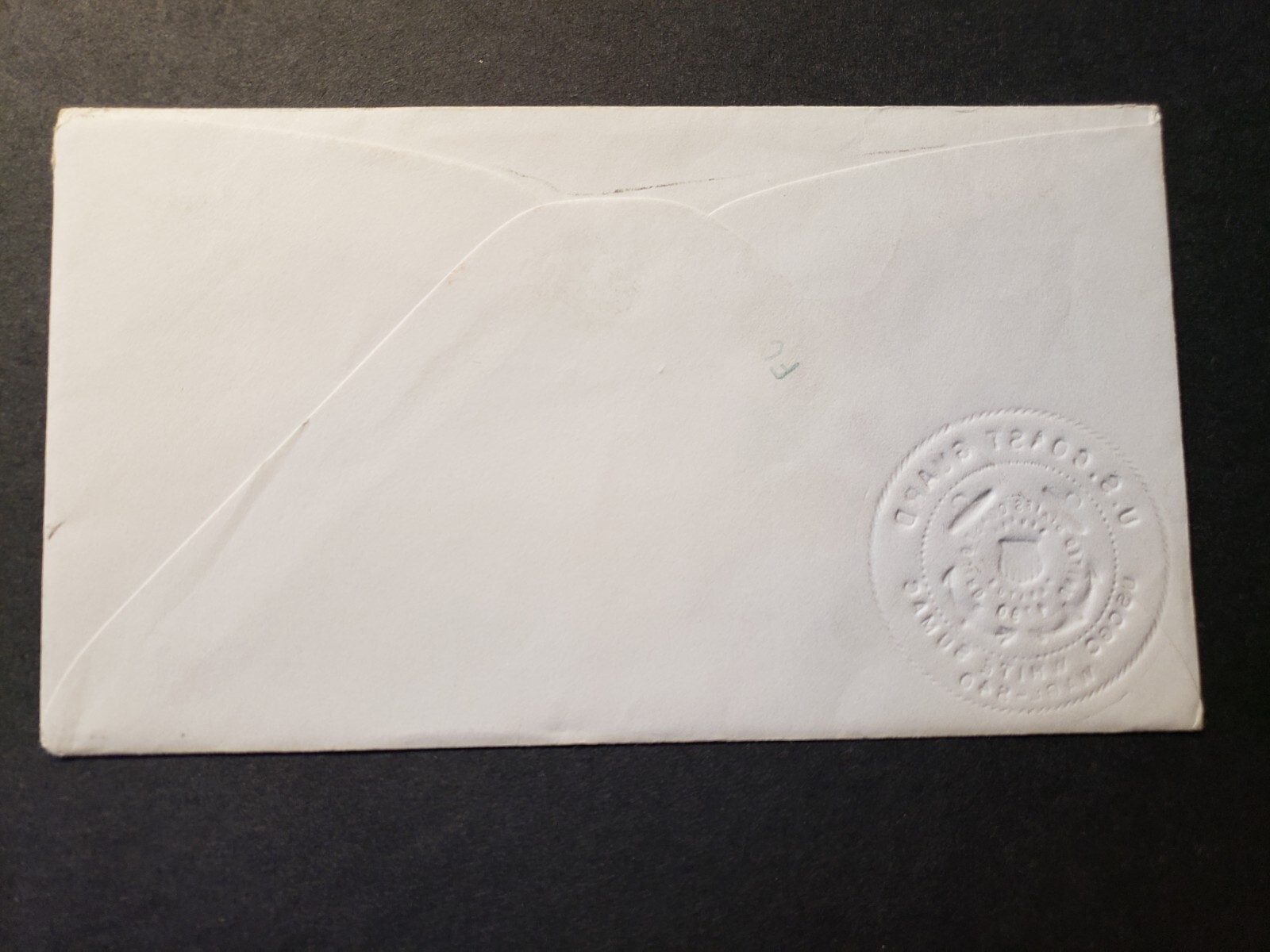 USCGC WHITE SUMAC WLM-540 Naval Cover 1982 EMBOSSED & SIGNED Cachet ...