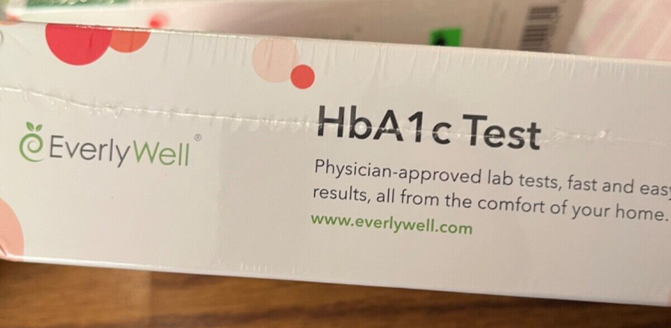 EverlyWell HB a1c blood sugar glucose self home test kit Expire 2026 | eBay