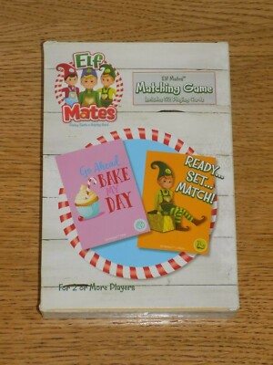 Elf Mates Matching Game - Snap / Memory Pairs - BRAND NEW | eBay