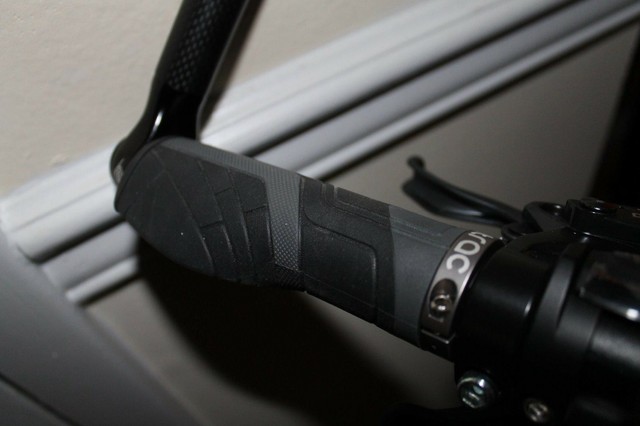 Entrac Comfort Lock-on Bike Handlebar Grips Ergo Rubber Cycling Bicycle ...