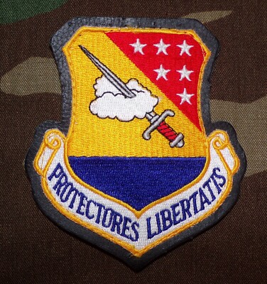 USAF Air Force 497th Fighter Group Embroidrered Vinyl/hook back Color ...