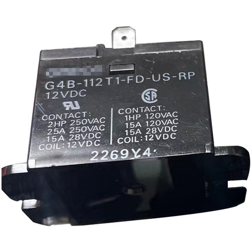 1PCS G4B-112T1-FD-US-RP 12VDC Power Relay 25A 250VAC 4Pins | eBay