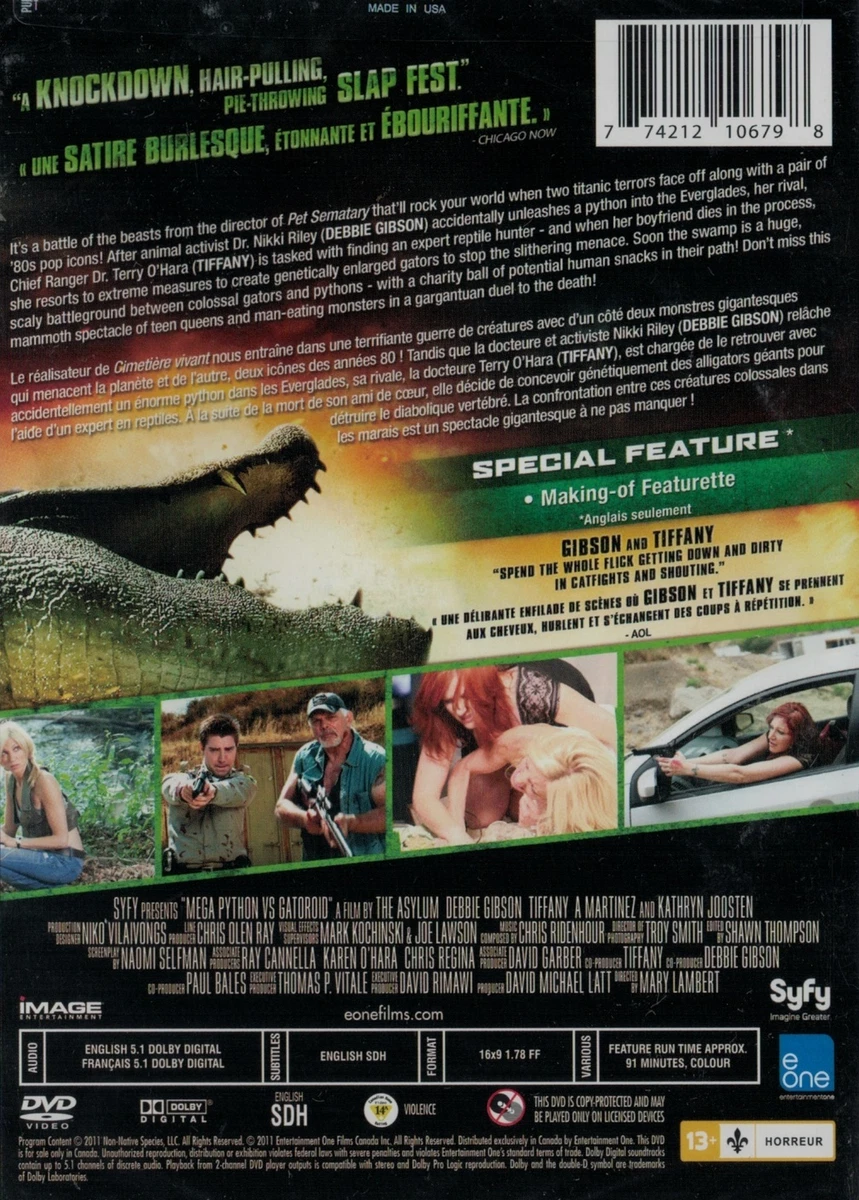 Mega Python Vs Gatoroid Dvd