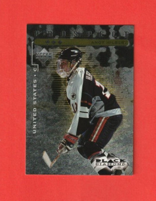 1999-00 Black Diamond TRIPLE DIAMOND # 118 Andy Hilbert TEAM USA 0607/ ...