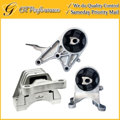 Quality Engine Motor & Trans Mount 3PCS Set for 2009-2012 Chevy Malibu ...