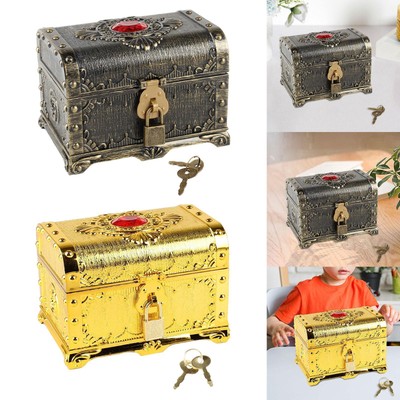 Pirate treasure chest for children, antique color, treasure chest | eBay