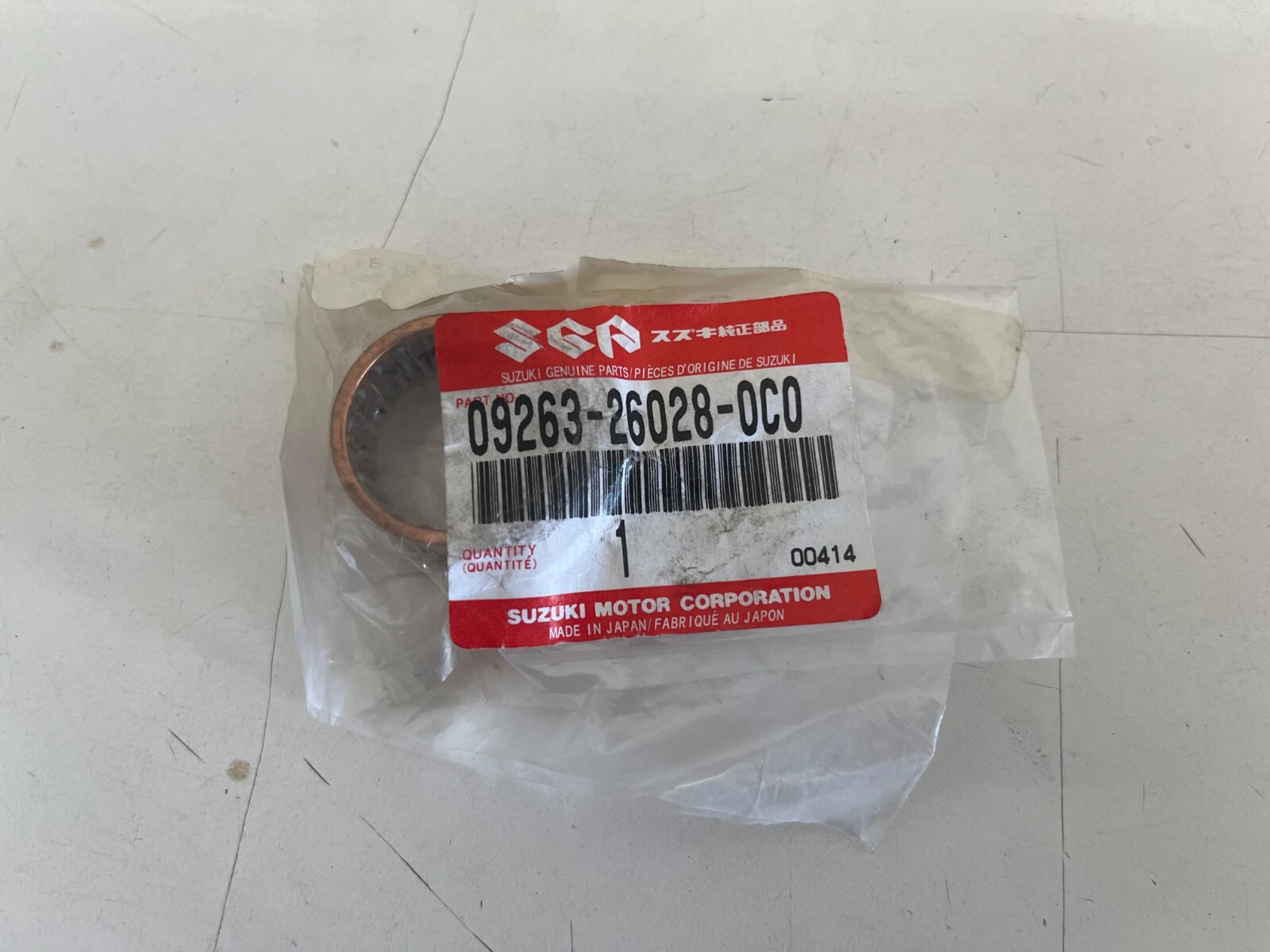 09263-26028-0C0 Suzuki Bearing(26x31x16) Genuine OEM Part for sale ...