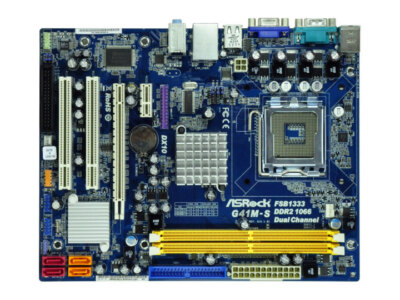 ASROCK G41M-S Motherboard | Intel G41 | DDR2 | LGA 775 | Micro ATX ...