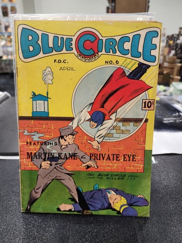 Blue Circle Comics # 6. 1945. Rare Prison Break Issue | eBay