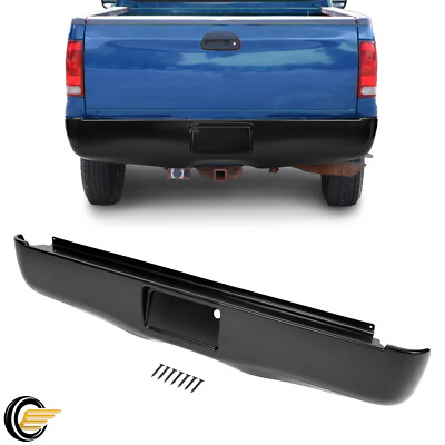 1999-2007 Ford F250 F350 Super Duty Rear Roll Pan | Steel | Black ...