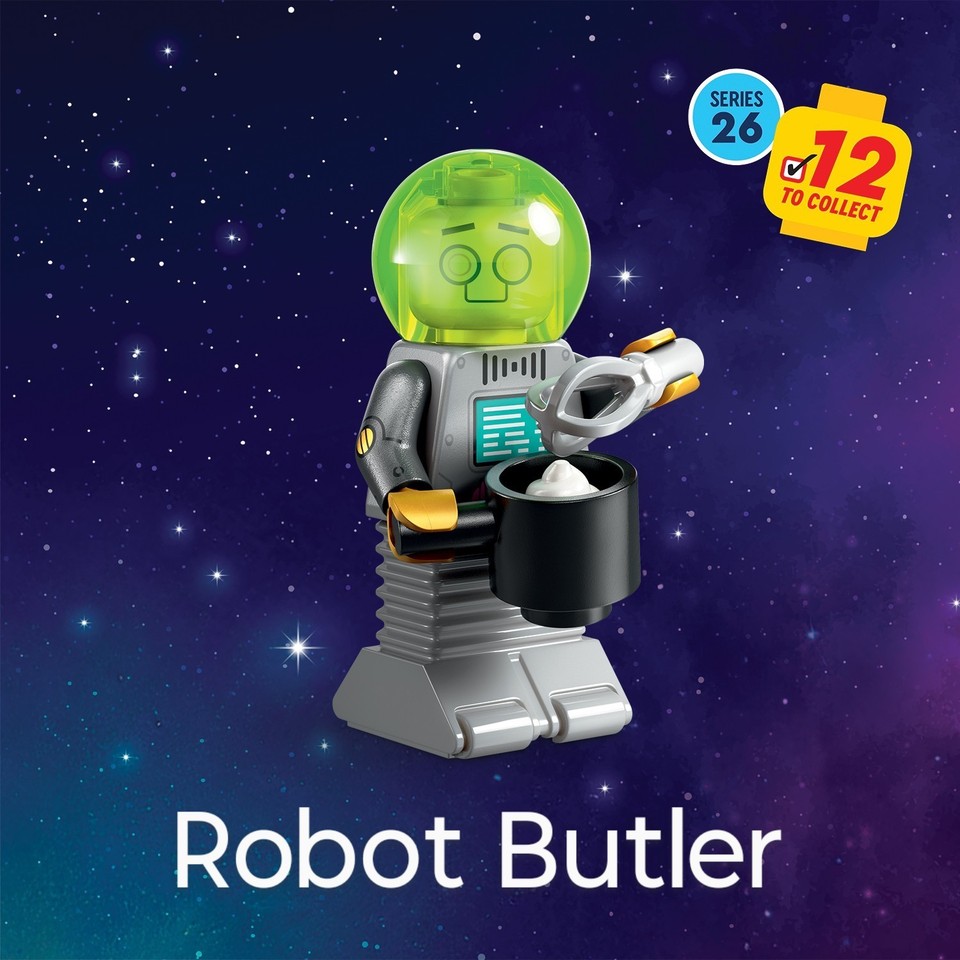 Lego 71046 CMF 26: mix & match SPACE minifigs: UFO costumes M-Tron ...