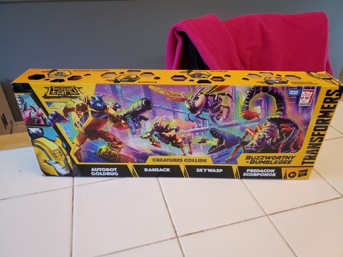Hasbro Transformers Legacy Ransack Goldbug Skywasp Scorponok Creatures ...