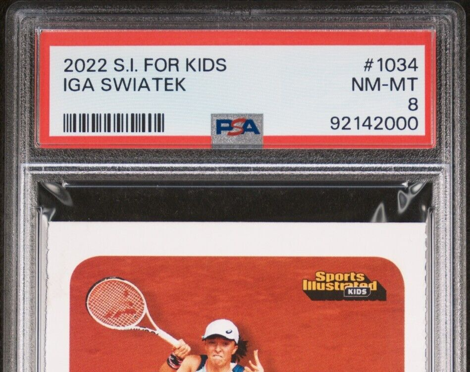 IGA SWIATEK 2022 Sports Illustrated For Kids Rookie Card #1034 - PSA 8 ...