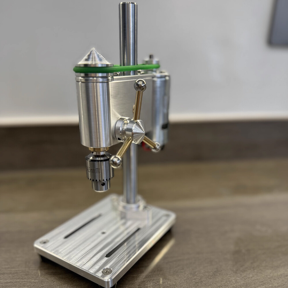 Precision CNC Milling Machine Mini Drill Press Benchtop Driller 19mm ...