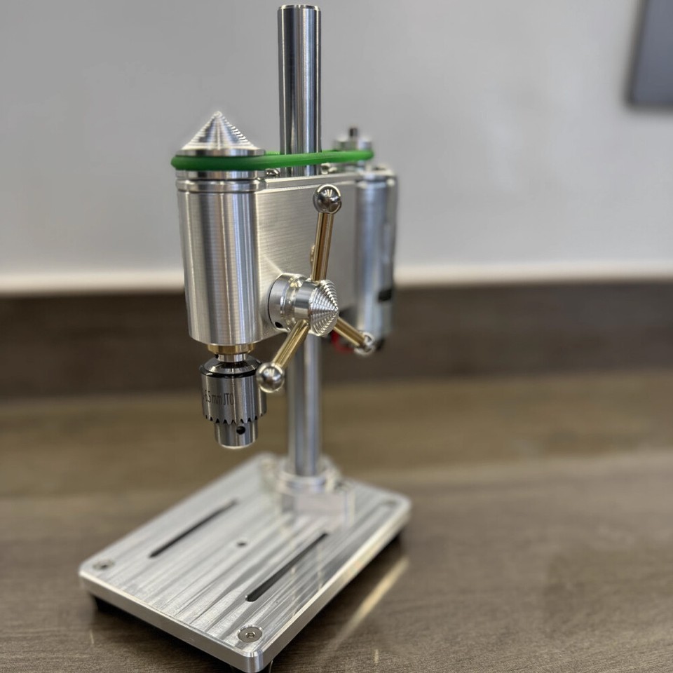 Precision CNC Milling Machine Mini Drill Press Benchtop Driller 19mm ...