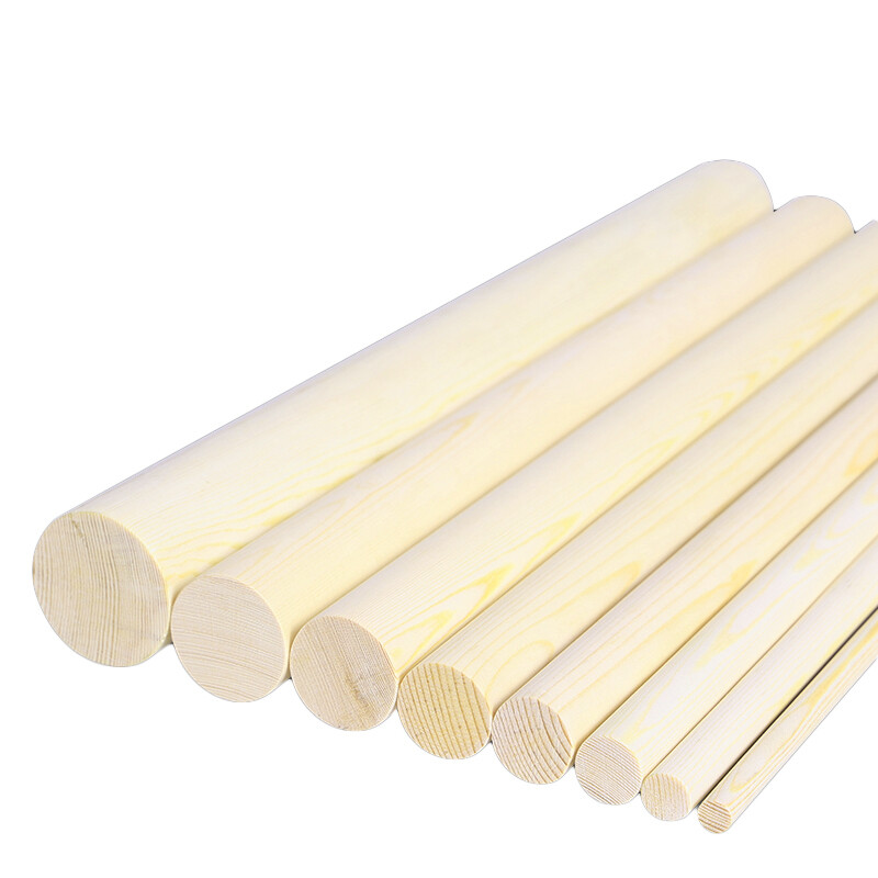 Rundstab Buche Ø 3 bis 50mm x 300mm, Holzrundstab, Rundstäbe Holzstab ...