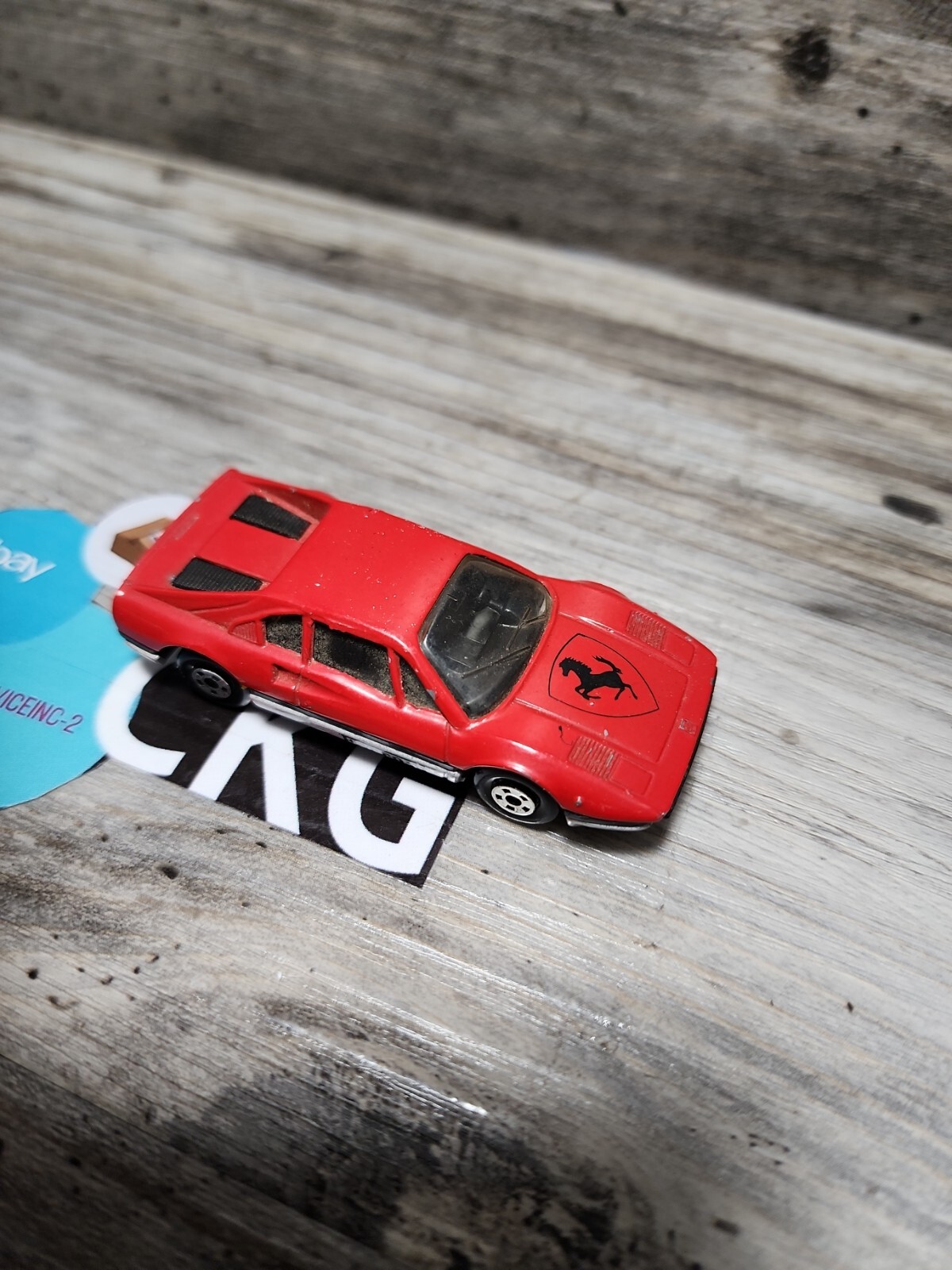 1981 Matchbox - Ferrari 308 GTB Red Silver Macau 1:55 #70 - Vintage ...