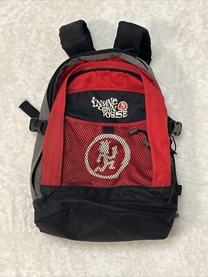 VTG Y2K BIOWORLD VTG RARE INSANE CLOWN POSSE ICP RED BACKPACK BAG PACK ...
